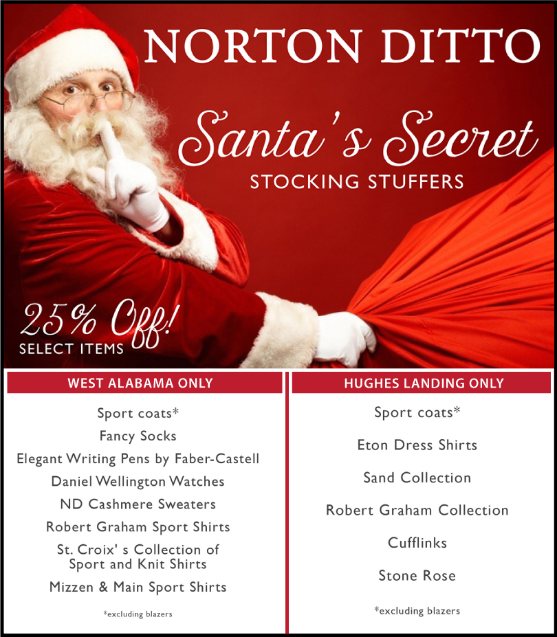 Secret Santa Stuffers 2016 | Norton Ditto